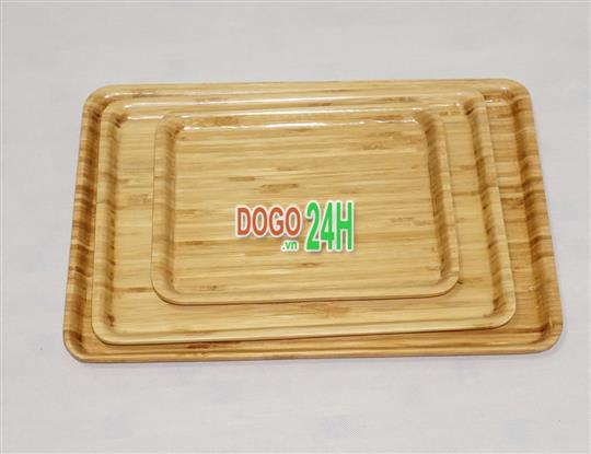 Khay Tre Chữ Nhật